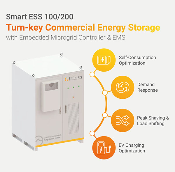 Smart ESS Energy Storage System – EnSmart Power Conversion