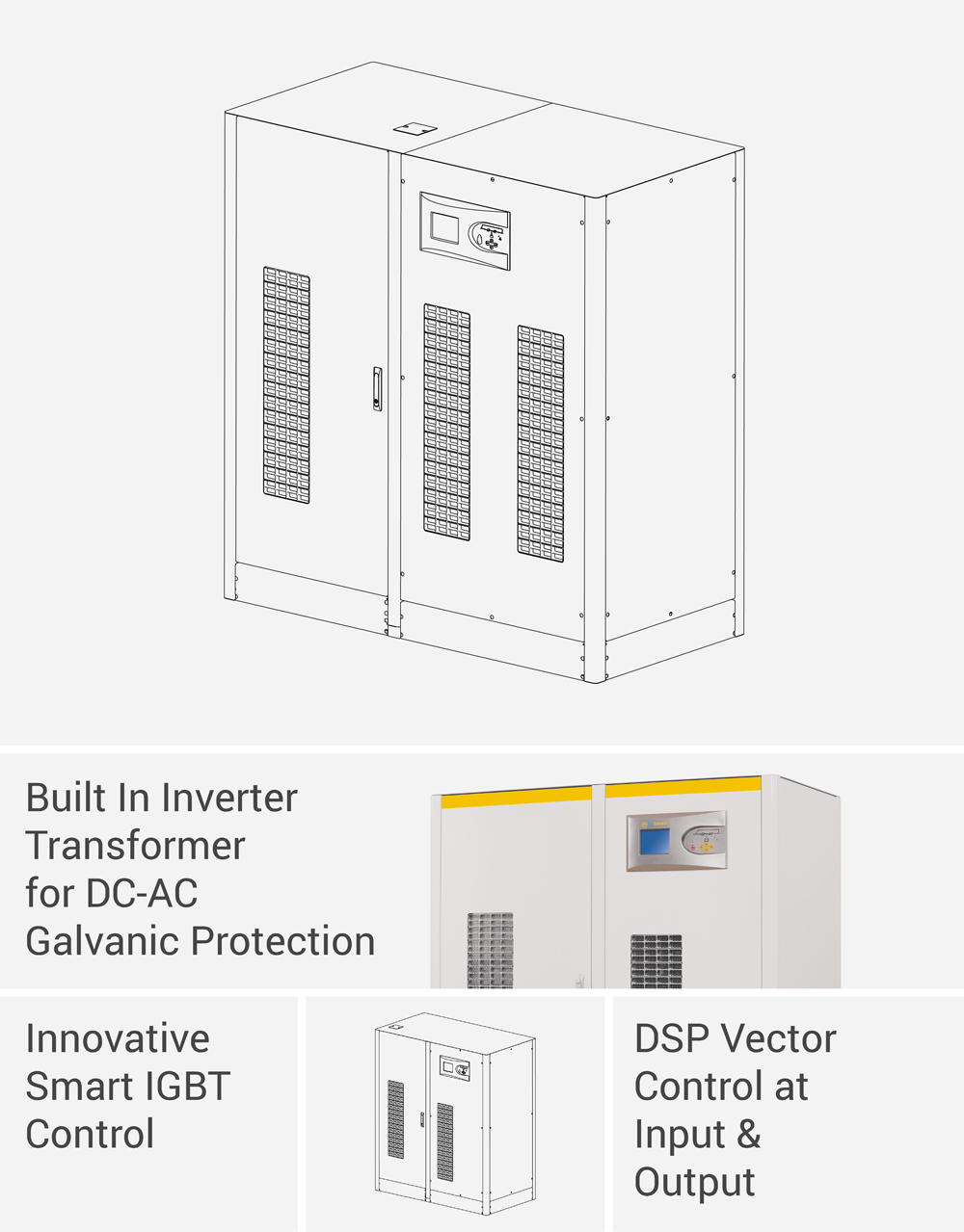 Smart T3 80-400kVA UPS – EnSmart Power UPS