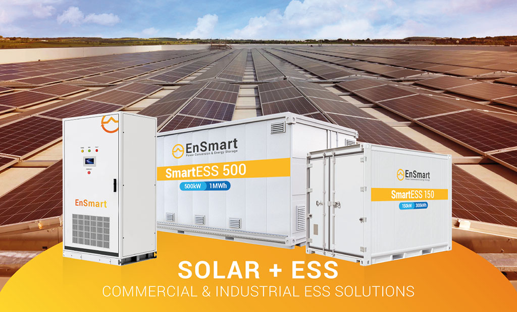 Commercial Battery Energy Storage Systems (ESS) - EnSmart Power