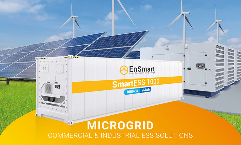 Commercial Battery Energy Storage Systems (ESS) - EnSmart Power